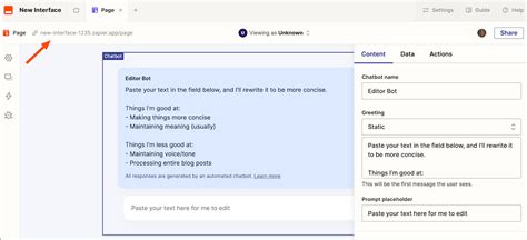How To Create A Custom Ai Chatbot With Zapier Interfaces