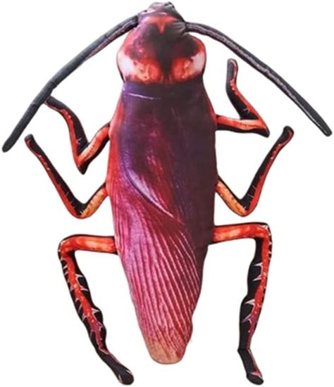 Simulation 3d Cockroach Plush Toy Realistic Cockroach Stuffed Animal