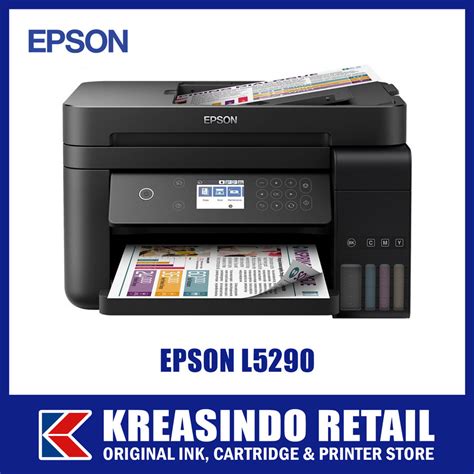 Jual Epson L5290 L 5290 Wifi All In One Printer Shopee Indonesia