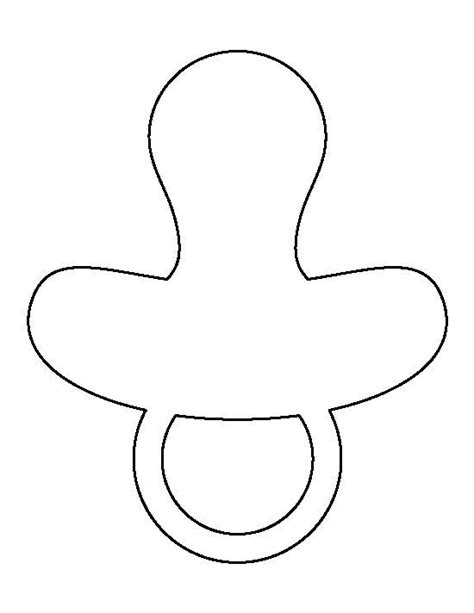 Pacifier Outline