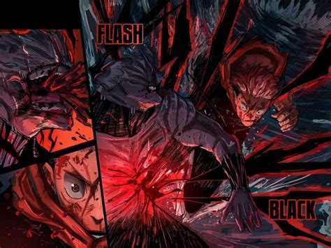 Highend69 On Instagram Yujis Final Black Flash Manga Jujutsu Kaisen