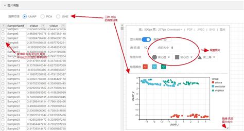 pca、umap和tsne分析可视化工具 生信人