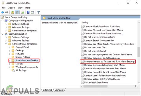 how to create your start menu using group policy pref