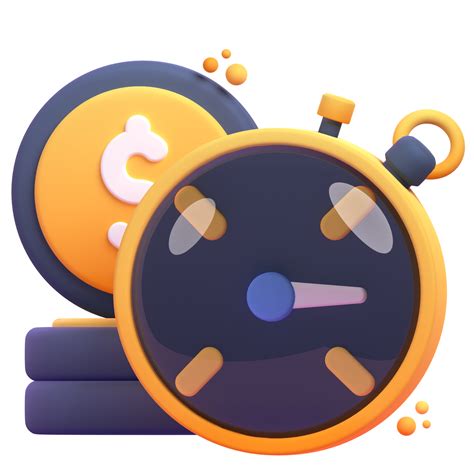Timer In 3d Render For Graphic Asset Web Presentation Or Other 12488658 Png