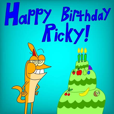 Johnny And Friends Happy Birthday Ricky 🦎 🎂 🥳 🎉 🎊 🎁 Happy Birthday
