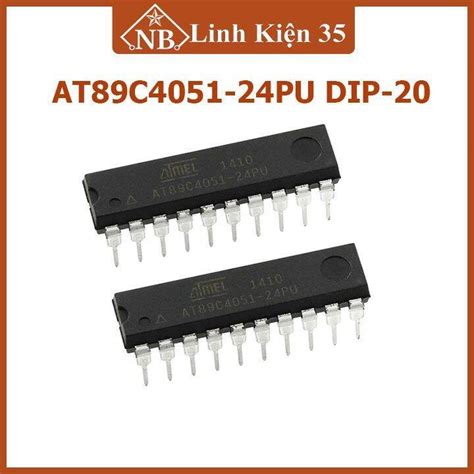 IC vi điều khiển AT C PU chân cắm DIP Lazada vn