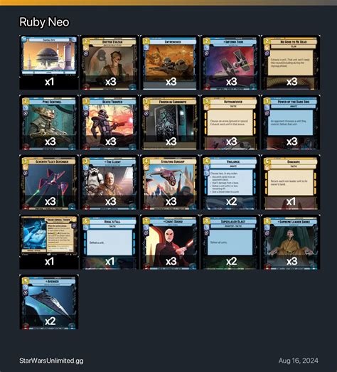 Ruby Neo Starwarsunlimitedgg