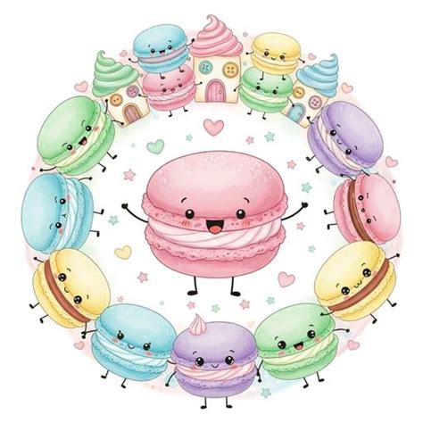 Free Macaron Friends Circle Image Download At Stockcake