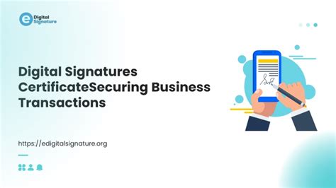 ppt digital signatures certificate powerpoint presentation free