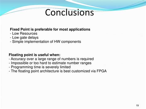 Ppt Floating Point Vs Fixed Point For Fpga Powerpoint Presentation