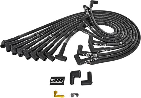 Jegs 40287 Hi Temp Spark Plug Wire Set Fits Small Block Chevy 262 400 Whei Dist