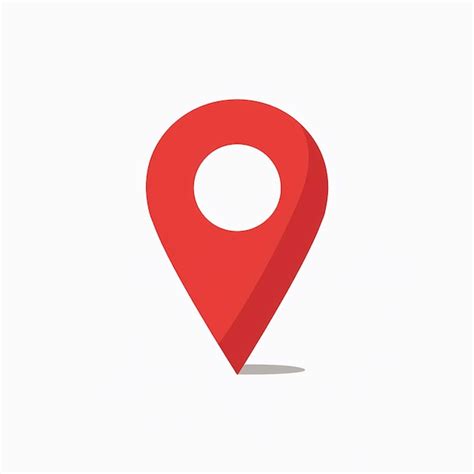 Premium Vector A Red Location Pin Icon Commonly Used In Maps And