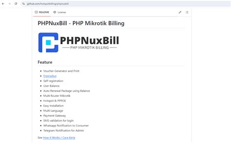 Phpnuxbill Alternatif Billing Mikrotik Kosmo