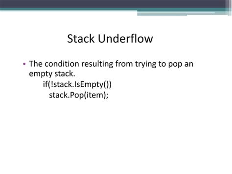 Stack Data Structure Ppt
