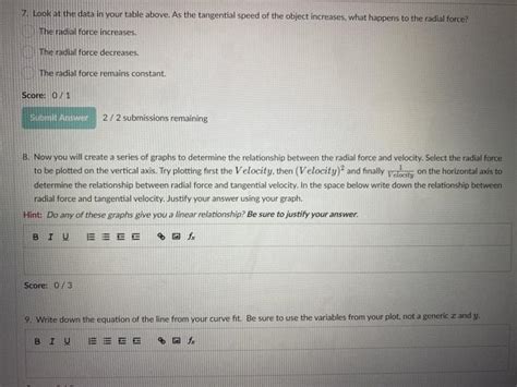 V Part 3 How Does The Tangential Speed Of The Object