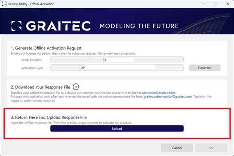 Activating A License Offline
