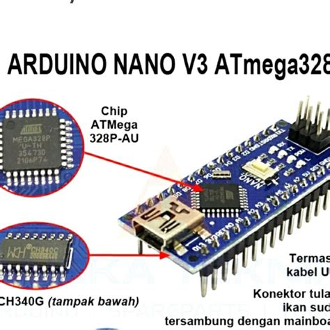 jual modul arduino nano atmega 328 ch 340 jakarta barat pcm