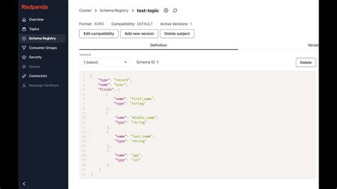 Kafka 011 Register The Schema In Schema Registry Python Youtube