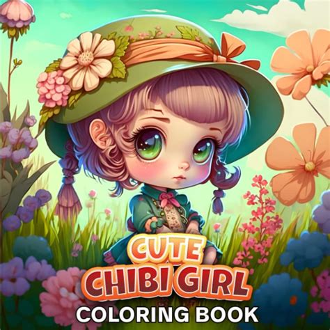 Chibi Girls Coloring Book 50 Illustrations Of Cute Anime Kawaii