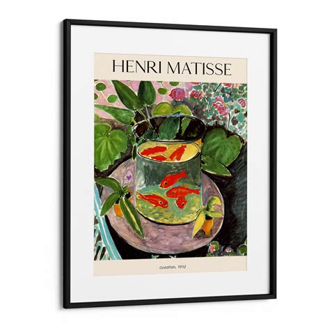 Henri Matisse Goldfish 1912 High Quality Reproduction By Nook At You