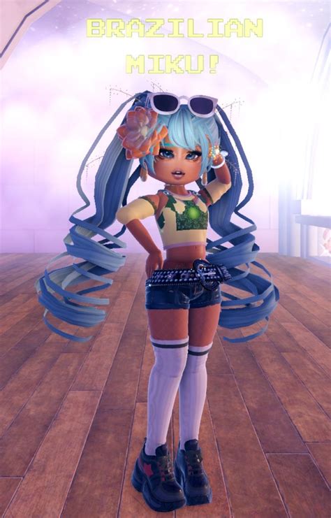 Royale High Brazilian Miku Cosplay Miku Cosplay Outfits Cosplay