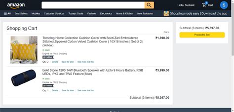 GitHub SushantPatial Amazon Clone Amazon Clone Built Using MERN