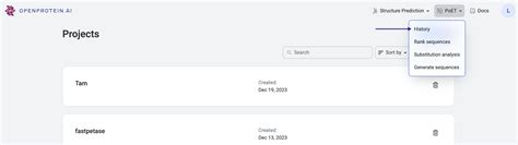Poet History — Openprotein Docs Documentation