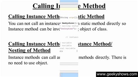 57 instance method with parameter in java programming hindi youtube