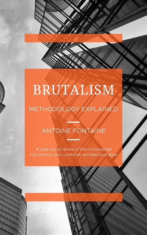 Book Cover Architecture 41 사용자 지정 가능 템플릿 Shutterstock