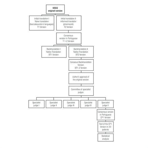 Flow Chart Of The Translation Cultural Adaptation And Validation