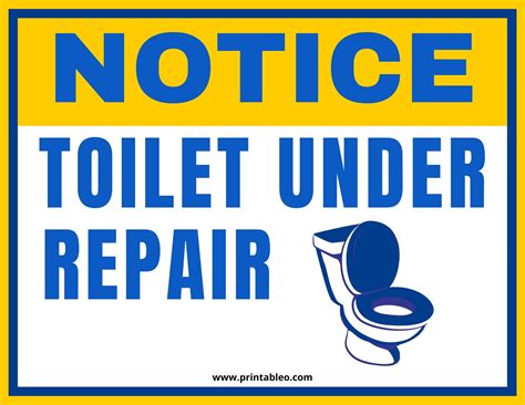 27 Restroombathroomtoilet Out Of Order Signs