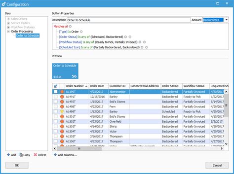recommendations for rescheduling sales orders
