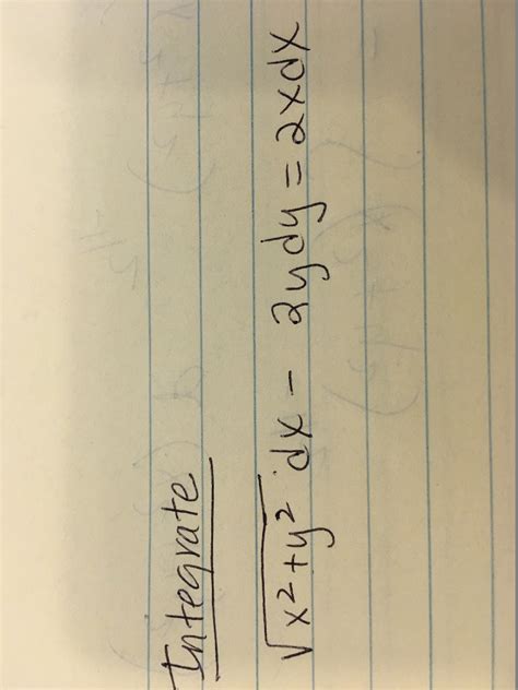 Solved I M Learning How To Integrate Combinations This Was Chegg Com