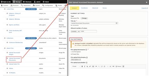 Customizing Webforms Modifying Allowable File Extensions Archipelago Documentation
