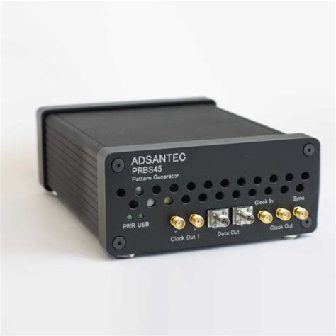 Prbs7 To Prbs31 45gbps Prbs Generator Asnt Prbs45prbs7 To Prbs31 Or Custom Data Pattern