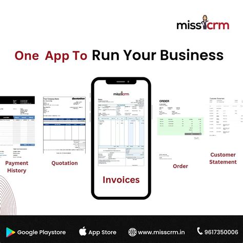 Miss Crm On Linkedin Crmsoftware Crm Crmmobileapp Sales Marketing Invoice Statement…