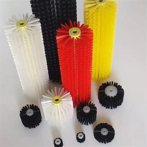 Custom Processing Wheel Miniature Brush Roll Small Holes Planted Brush