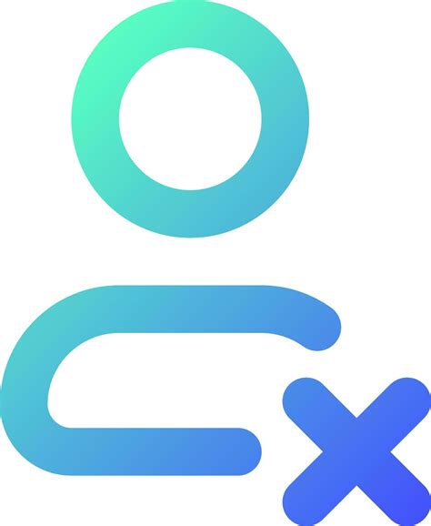 Delete Contact Pixel Perfect Gradient Linear Ui Icon Remove Account Address Book Wipe Phone