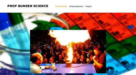 Au Prof Bunsen Science Science Prof Bunsen