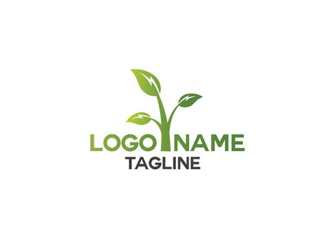 Energy Saving Logo Design Power Saving Eco Logo Leaf Vector Plug