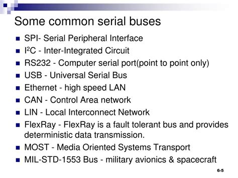 PPT Serial Buses PowerPoint Presentation Free Download ID