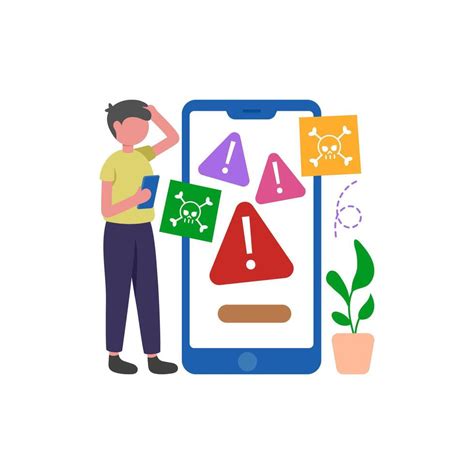 Malware Detection Warning Notification 59453197 Vector Art At Vecteezy