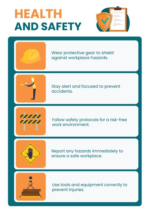 Workplace Safety Infographic Template Safety Infographic