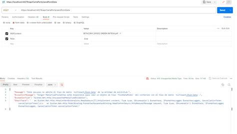 c Como recibo un form data en un endpoint de mi API en ASP NET Stack Overflow en español