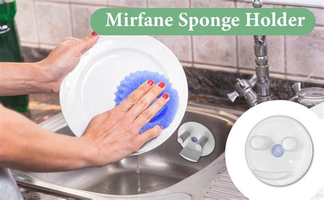 Sponge Holder Sink Caddy For Scrub Sponges Kitchenbathroom Sink Sponge Storage