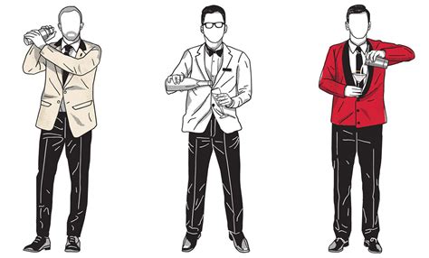 Classic Bartender Attire Classic Bartender Attire