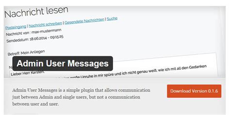 admin user messages wordpress plugin bypeople