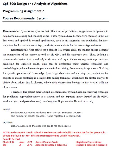 Recommender System Recommender Systems Are Systems Chegg