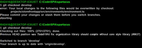 Git的smart Checkout跟force Checkout的区别 程序员大本营