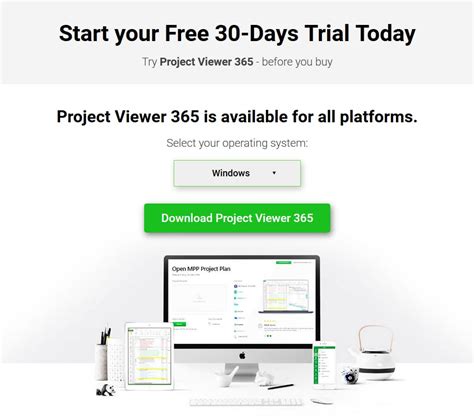 Install Project Viewer 365 For Windows Project Plan 365